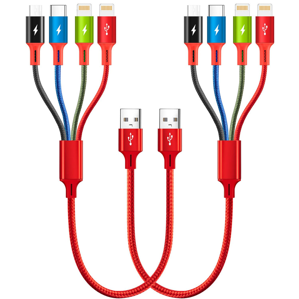 MINLU 4-in-1 Fast Charge Cable Duo – GearMustHave