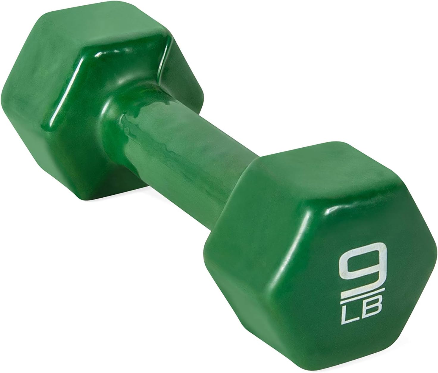 Cap Barbell Vinyl Coated Dumbbell Set | Adjustable Weight Options ...