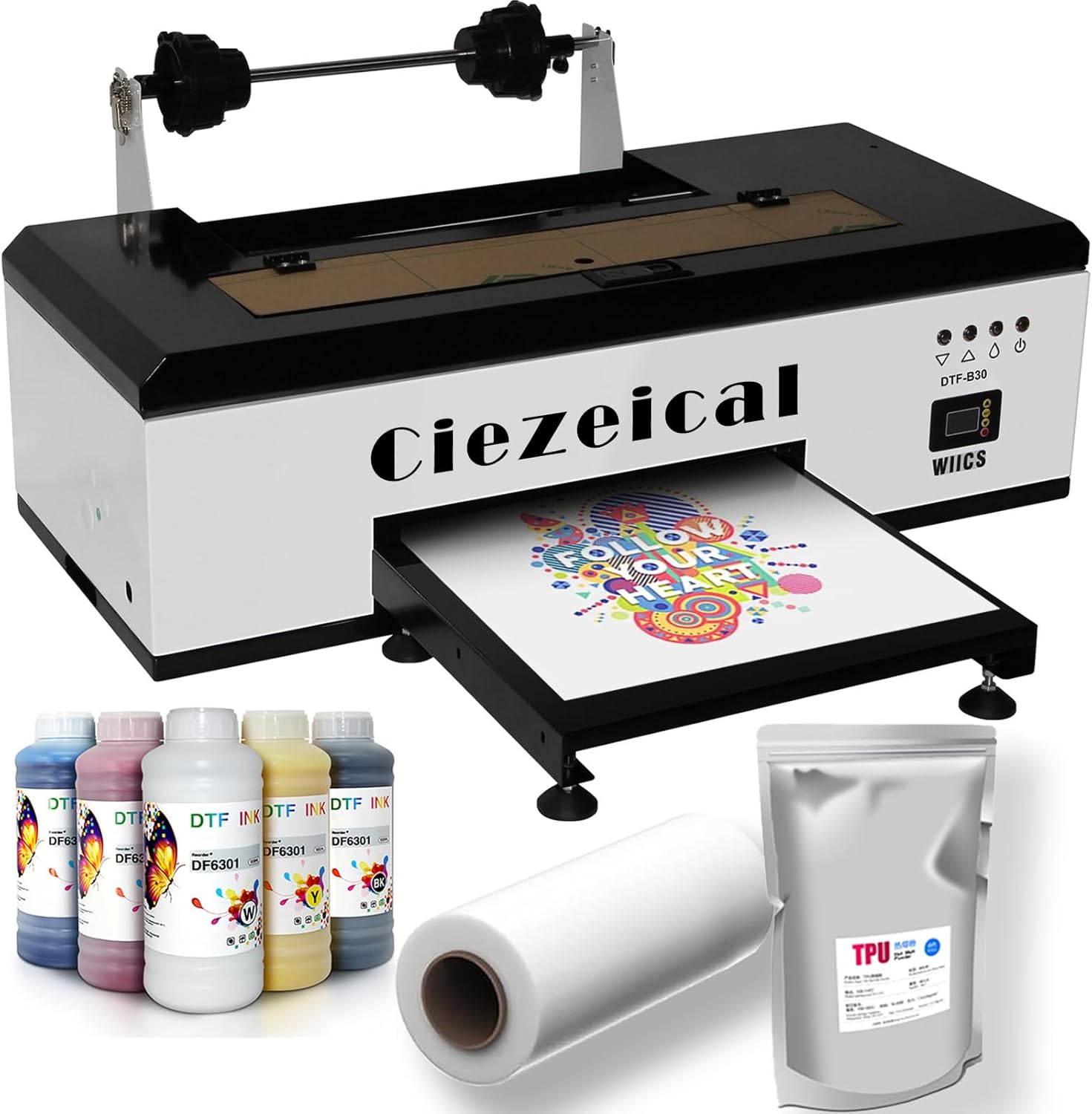Automatic White Ink DTF Printer - Vibrant Transfers! – GearMustHave