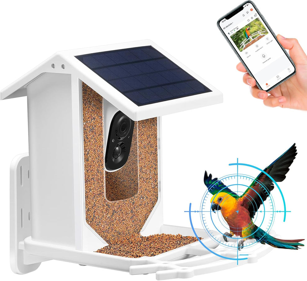 AI Bird Feeder Cam - Identify, Capture, Connect! – GearMustHave