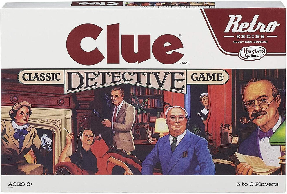 Clue 1986 Edition Board Game - Retro Classic Fun! – GearMustHave