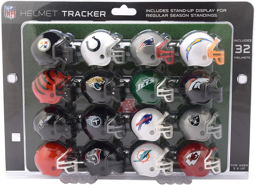 Complete 32-Piece NFL Helmet Tracker Set - New 2024 Edition – GearMustHave