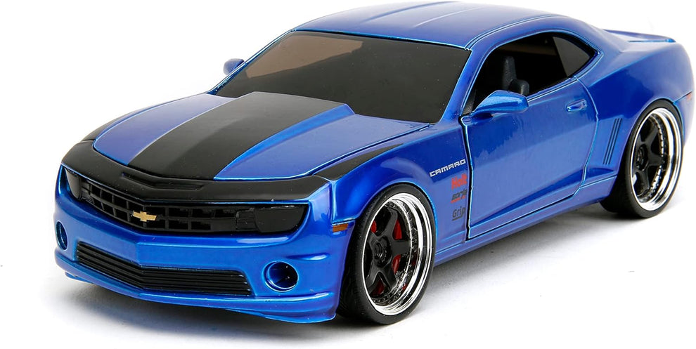 Jada Toys Candy Blue Chevy Camaro: Big Muscle Fun! – GearMustHave