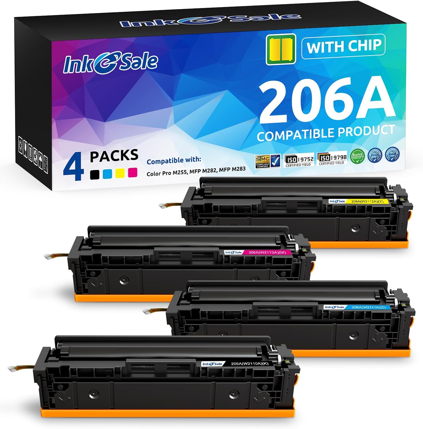 HP 206A Toner Cartridge Set - 4 Pack – GearMustHave