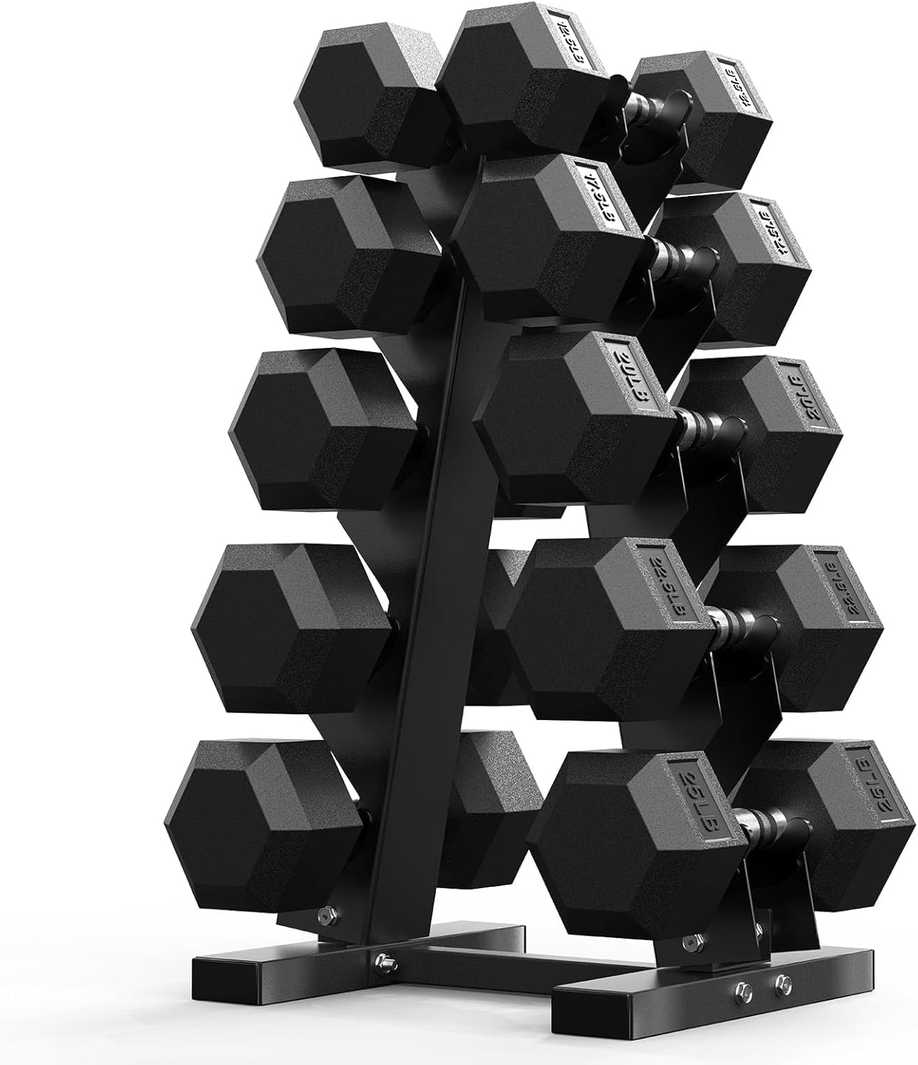 PAPABABE Dumbbell Set + Rack: Home Weights – GearMustHave