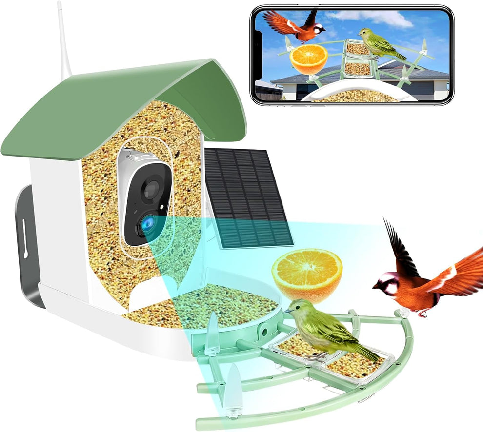 AI Bird Feeder Camera - Identify & Capture 10K Birds! – GearMustHave