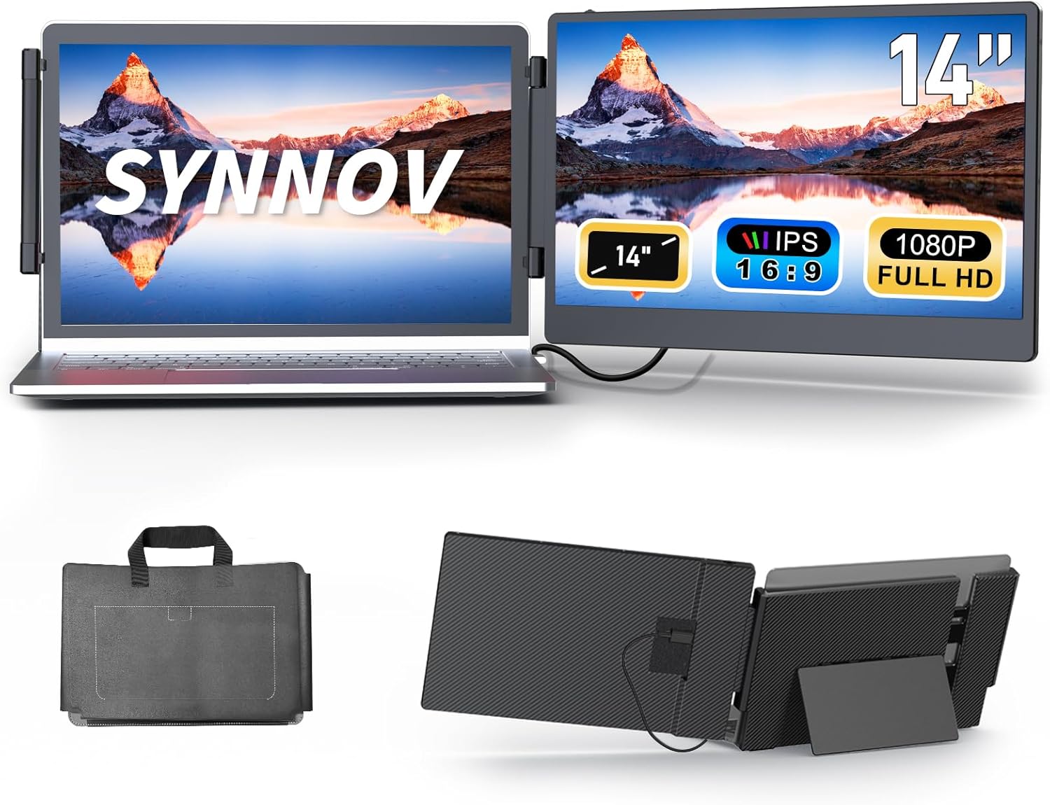 Portable Dual Laptop Screen Extender - Extend Productivity! – GearMustHave