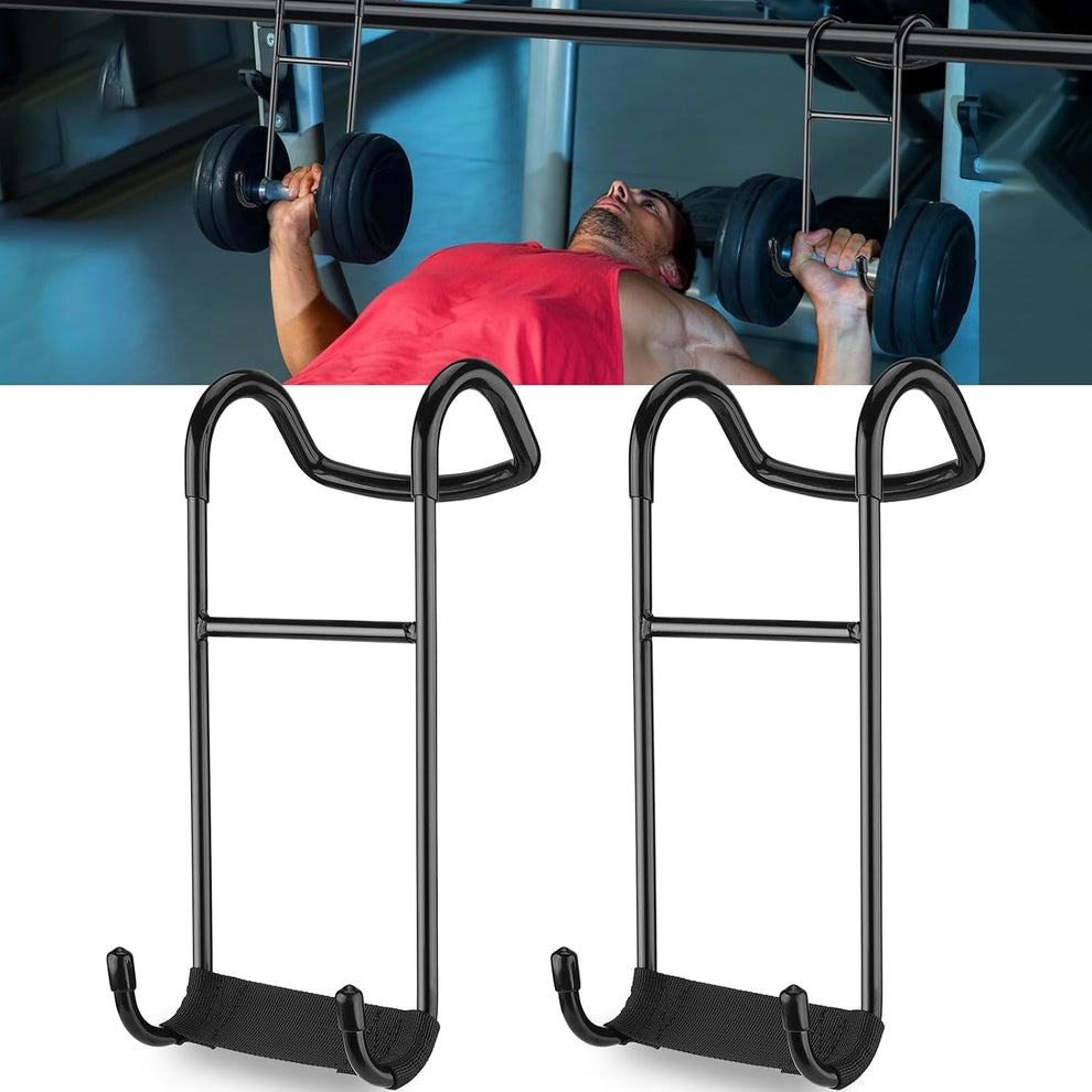 Secure 220lb Dumbbell Hang System for Safety – GearMustHave