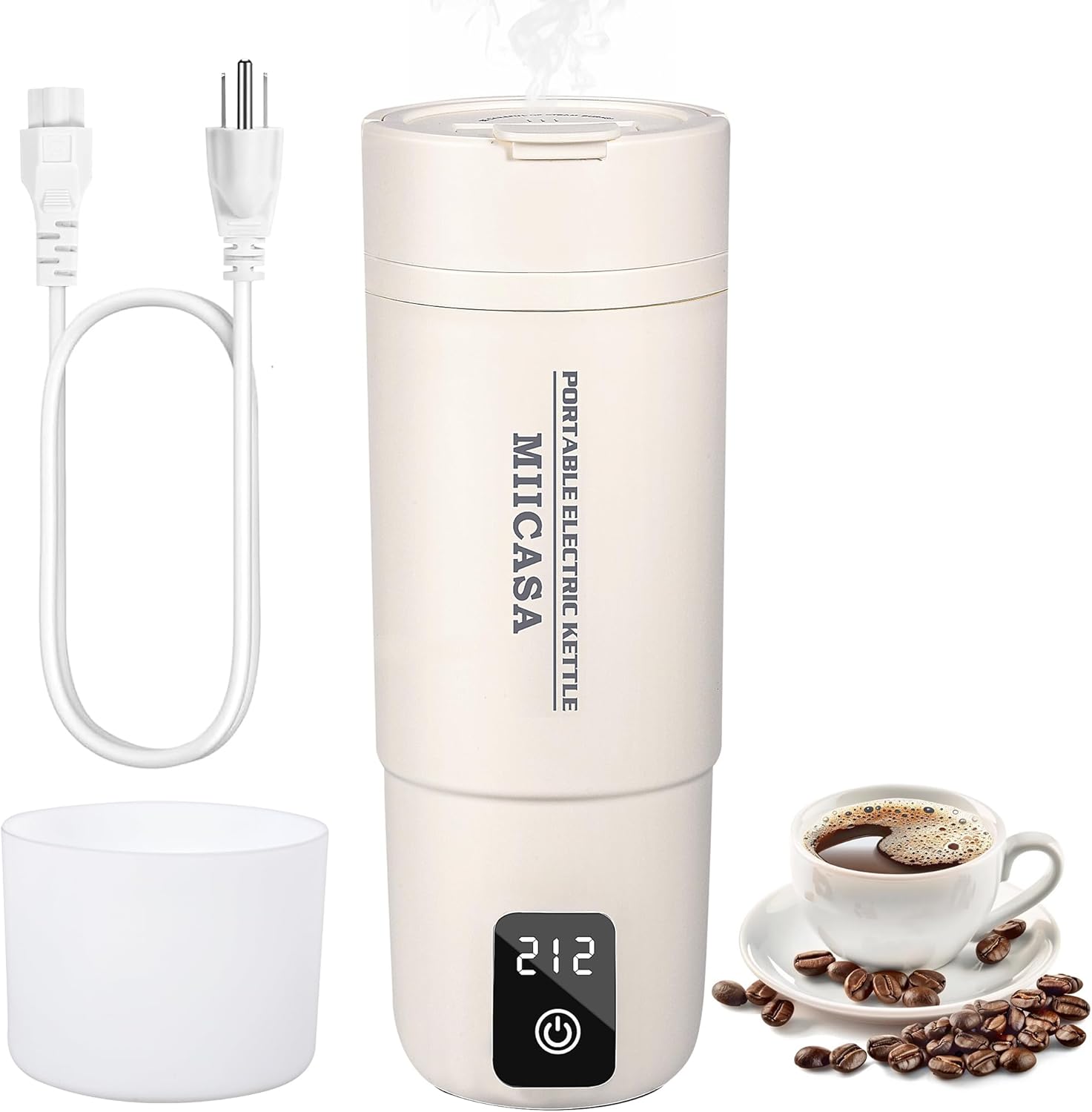 MIICASA Waterproof Travel Kettle - 6 Temp Controls – GearMustHave