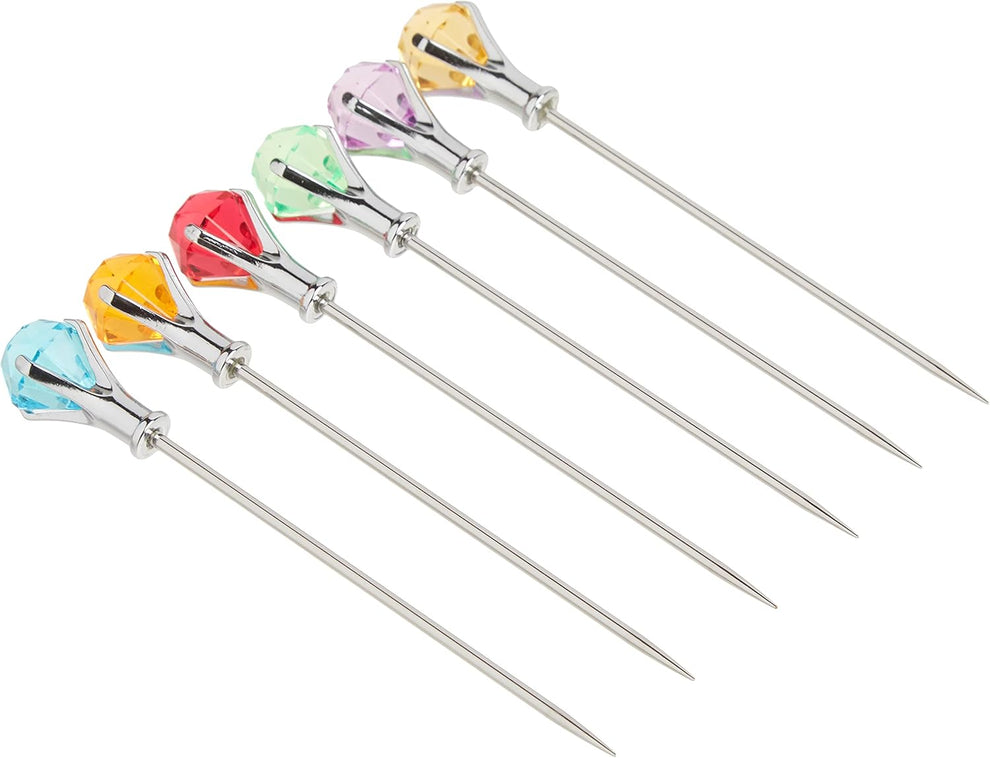 Colorful Diamond-Head Martini Picks, Set of 6 – GearMustHave