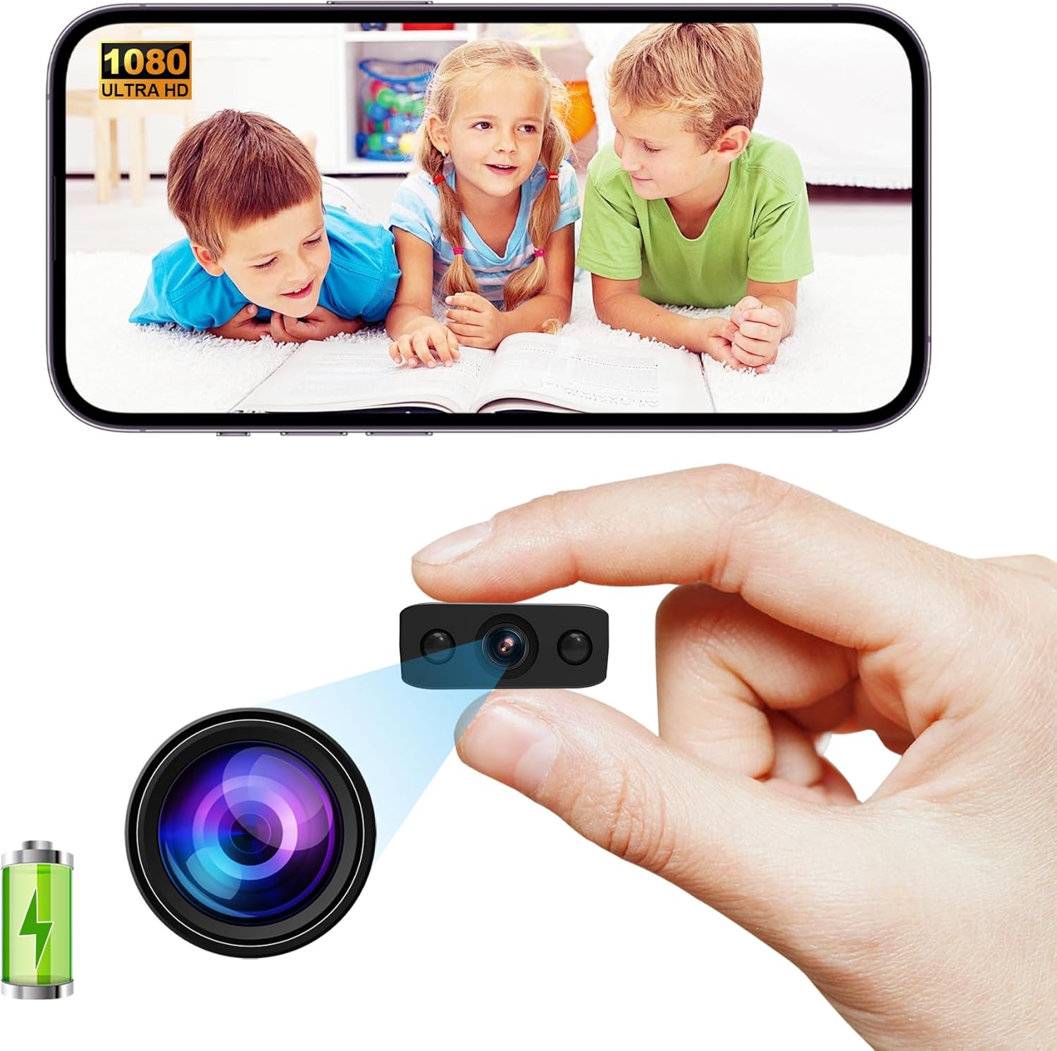 HD1080P WiFi Spy Camera - Night Vision & Motion Detection – GearMustHave