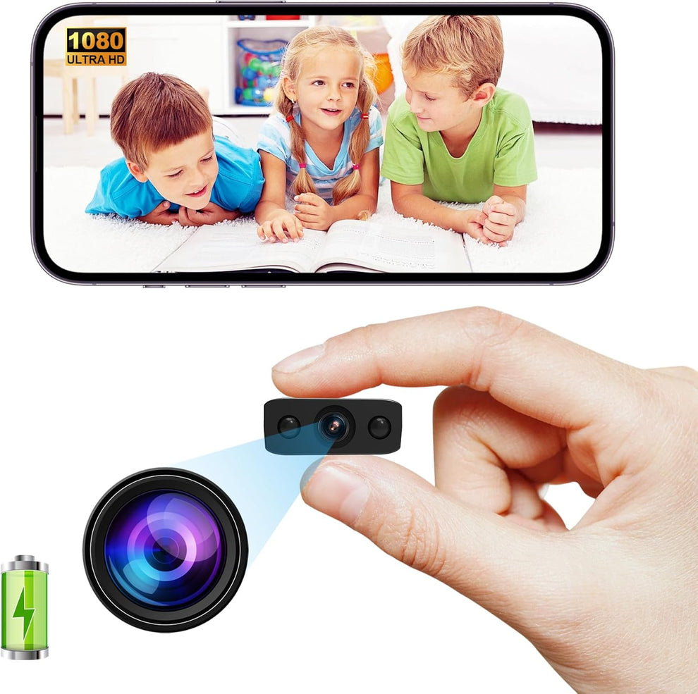 HD1080P WiFi Spy Camera - Night Vision & Motion Detection – GearMustHave