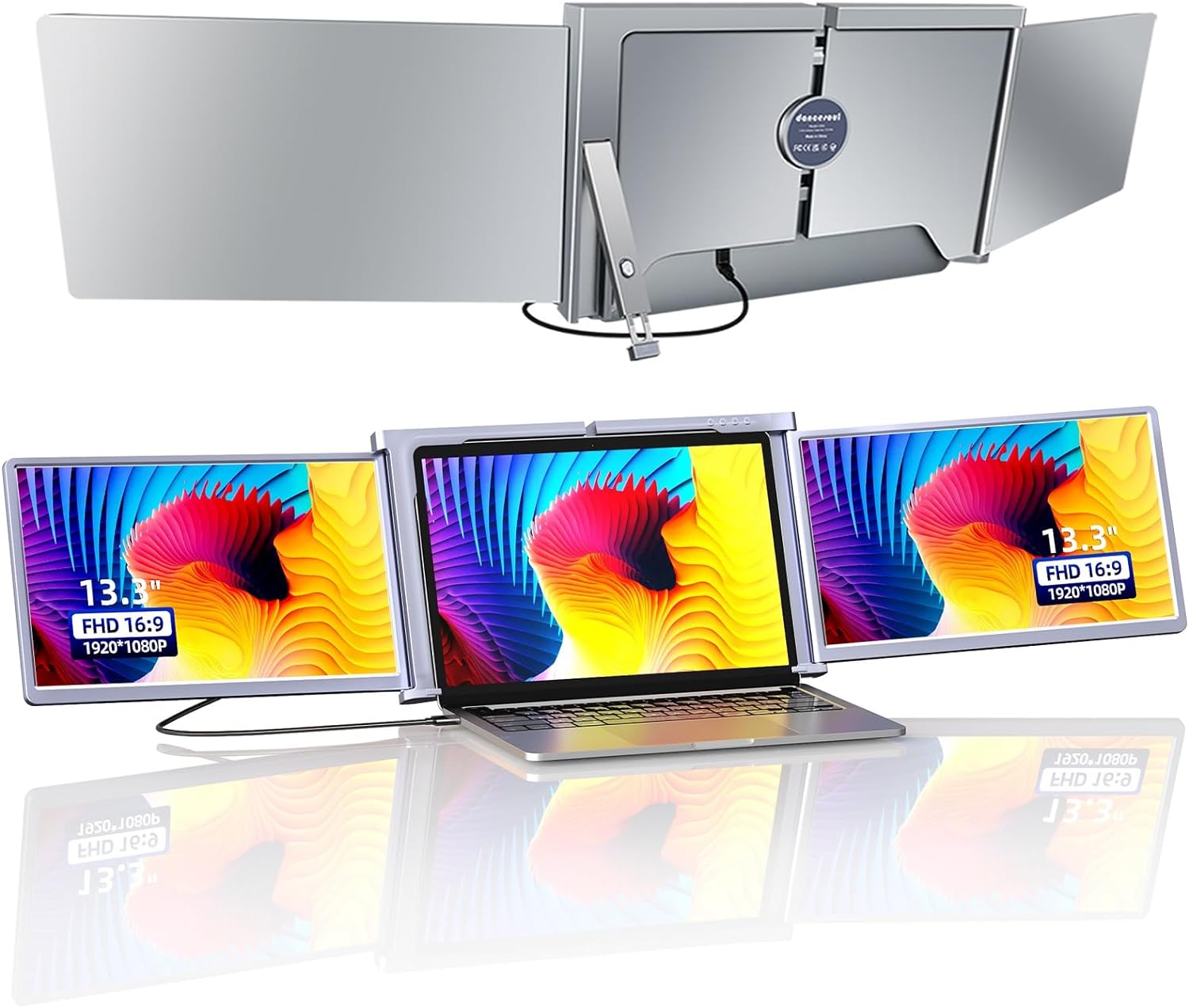 Boost Productivity with DANCESOUL Dual Monitor Extender – GearMustHave