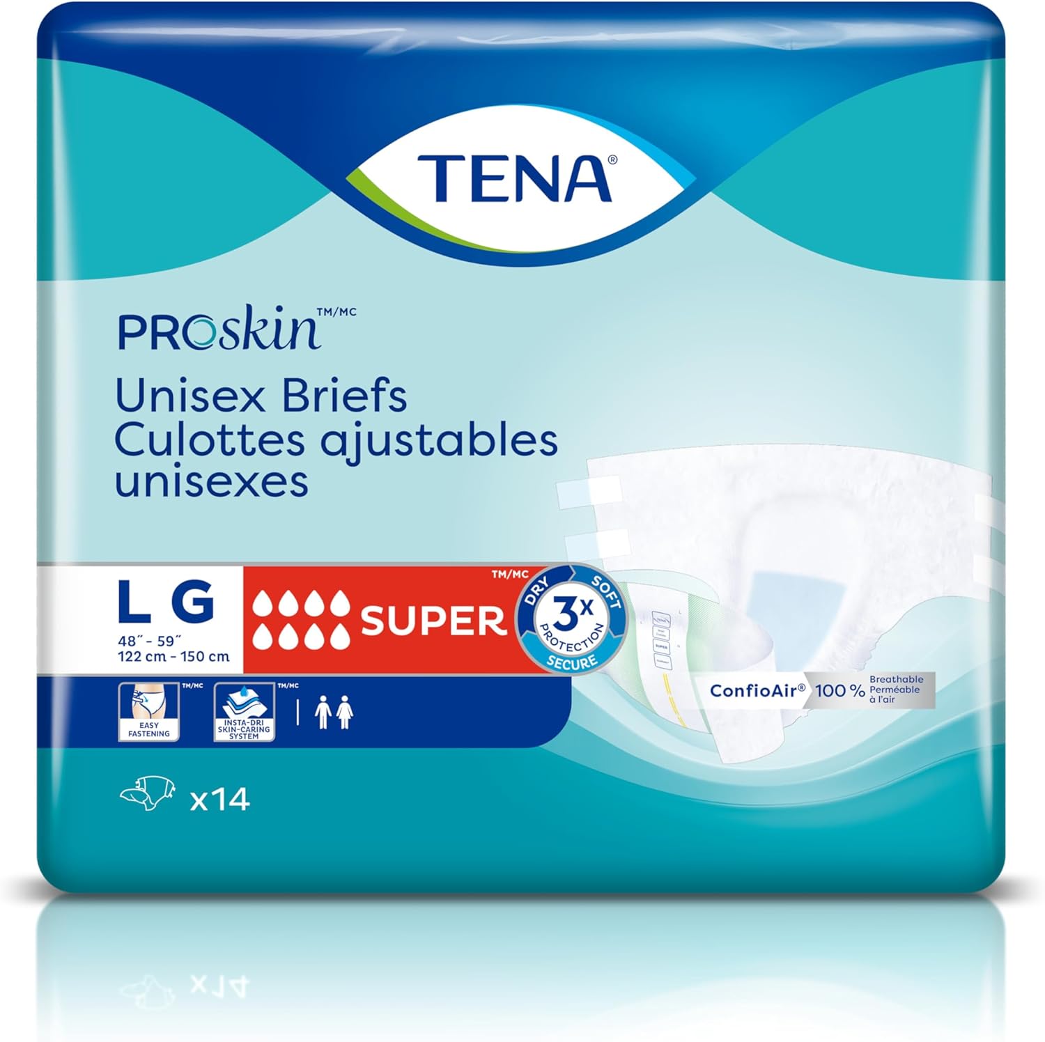 TENA ProSkin Adult Diapers: Maximum Absorbency for Unisex Comfort ...