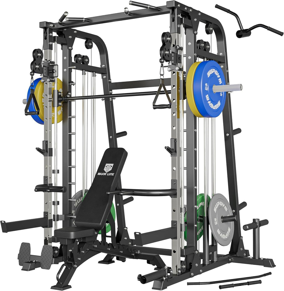 MAJOR LUTIE: Ultimate Smith Machine Home Gym – GearMustHave