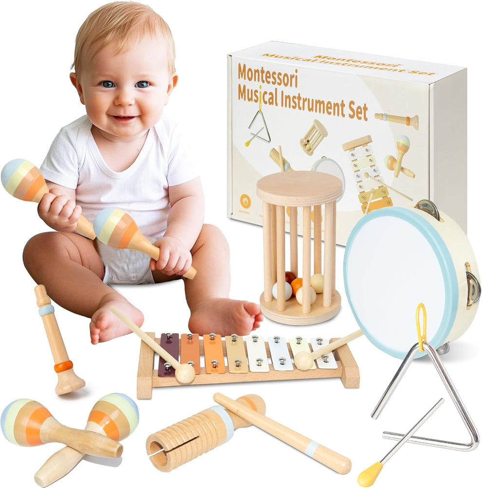 Montessori Baby Musical Instruments Set - Educational Fun! – GearMustHave