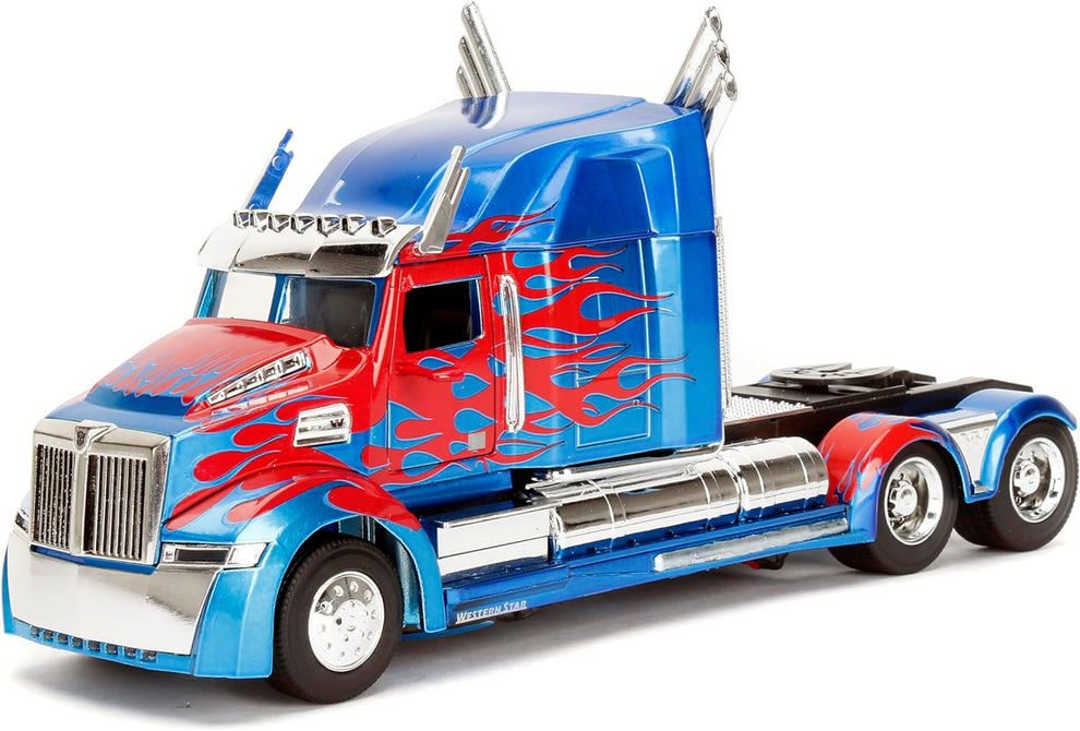 Transformers Optimus Prime 1:24 Diecast - Ultimate Colors – GearMustHave
