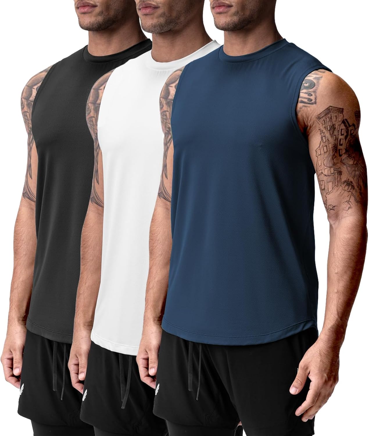 Quick Dry Men's Gym Tank - Muscle-Enhancing Fit – GearMustHave