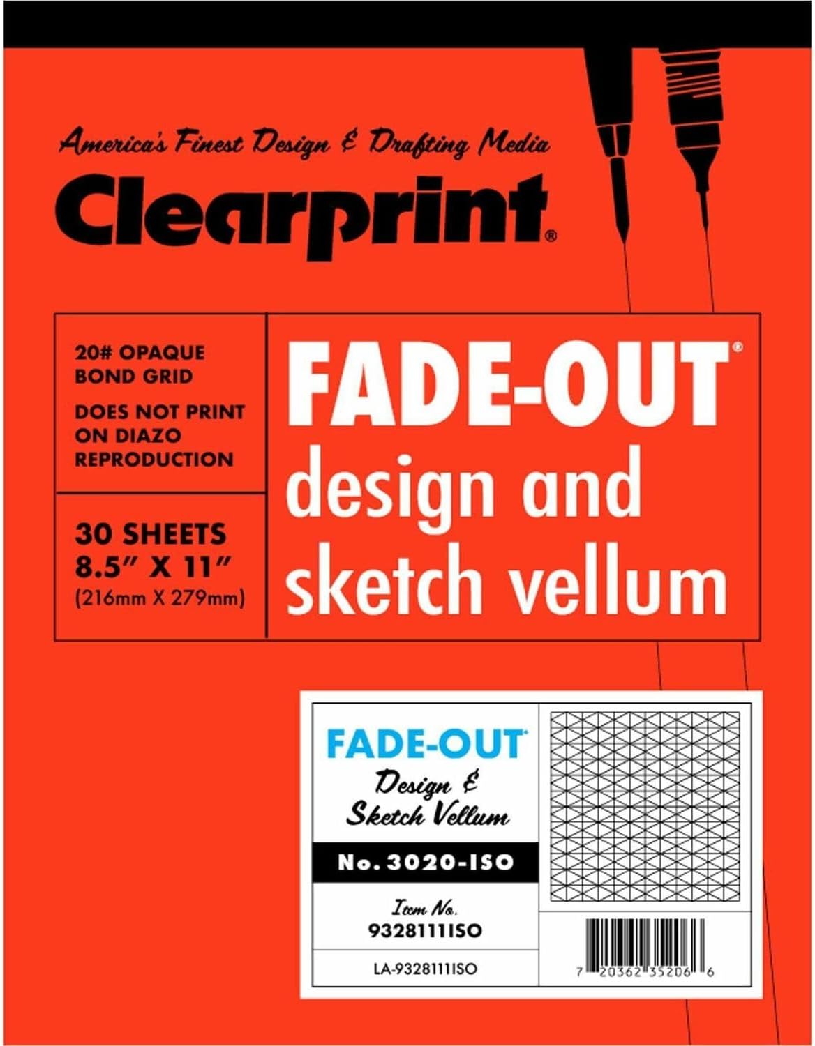 Clearprint Isometric Grid Paper Pad - Precision Drawing Tool – GearMustHave