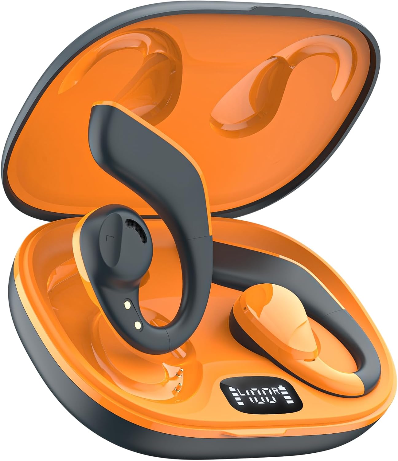 Jzones Wireless Open-Ear Earbuds: Dual Drivers, 60H Playtime – GearMustHave