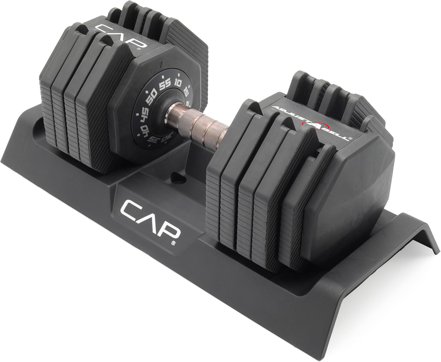 Adustable 55 lb Hex Dumbbell - versatile handle options – GearMustHave