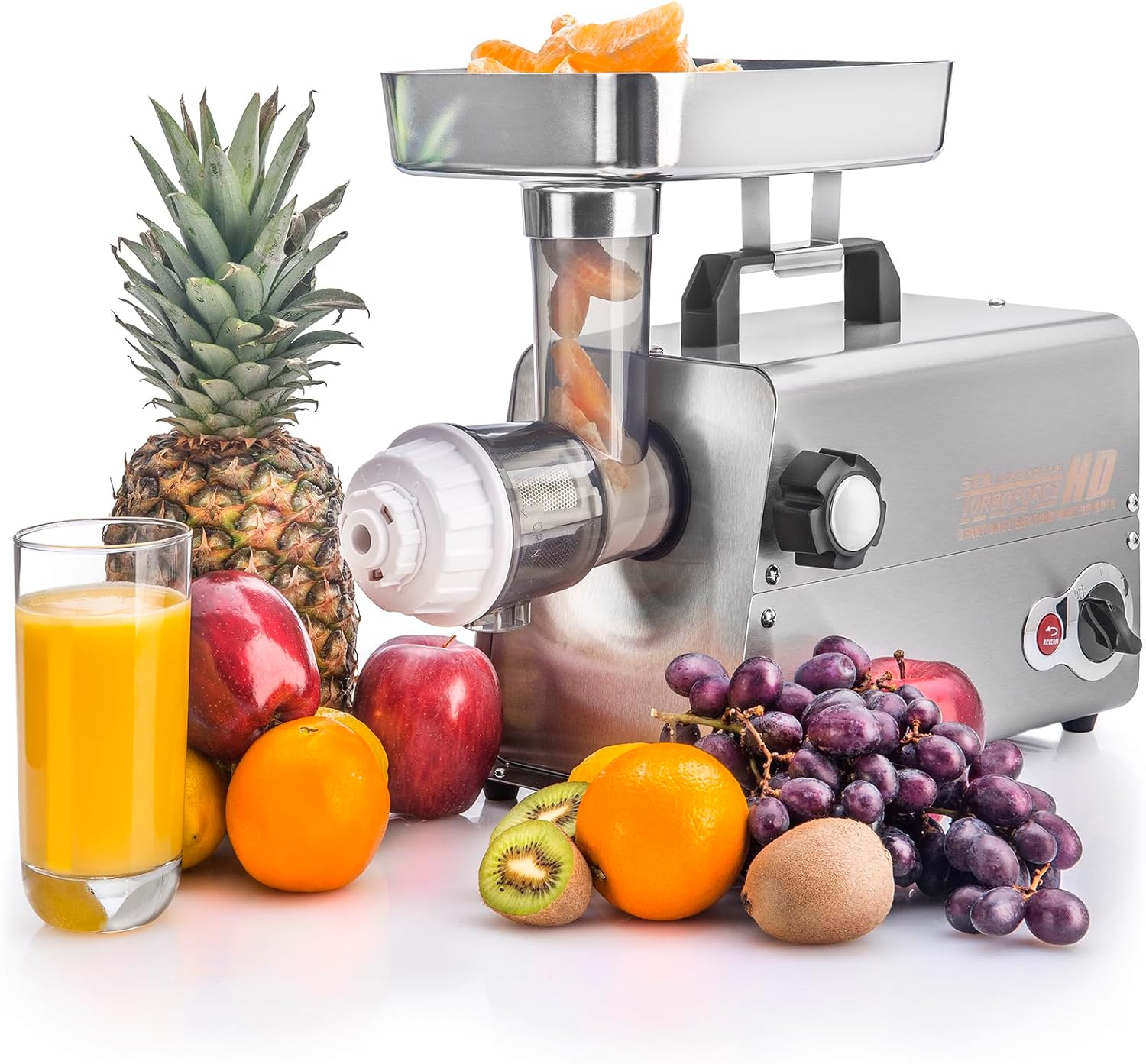STX Turboforce Electric Meat Grinder: Heavy-Duty with Juicer & Accesso ...