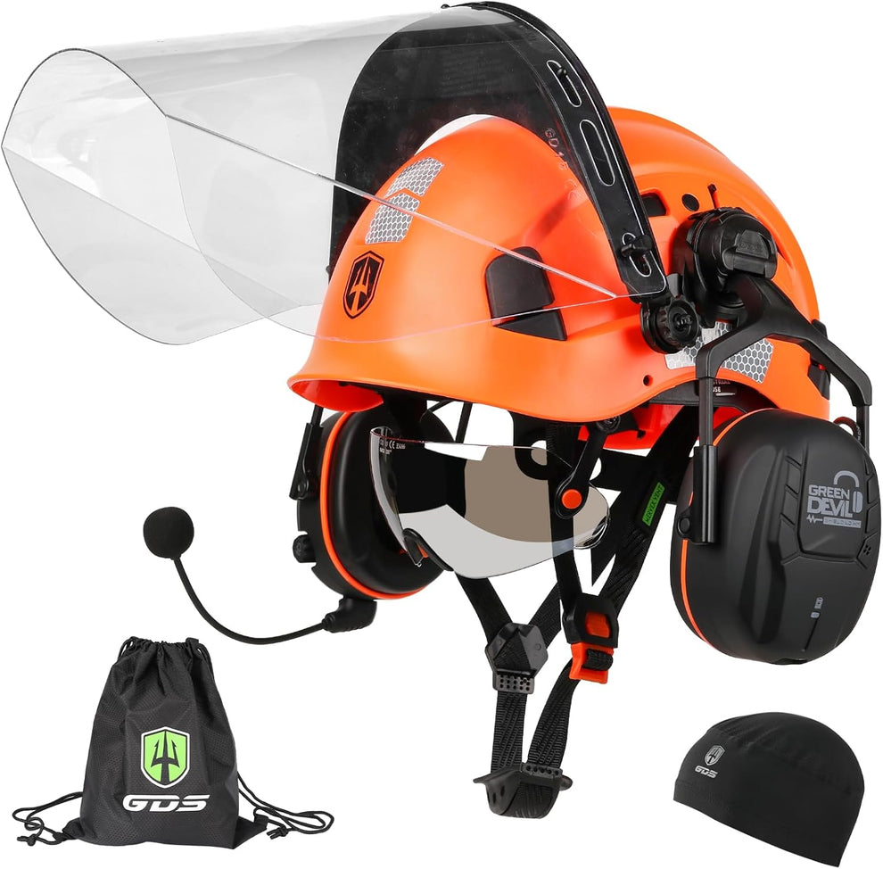 Bluetooth Ear Muffs Safety Helmet by GREEN DEVIL – GearMustHave