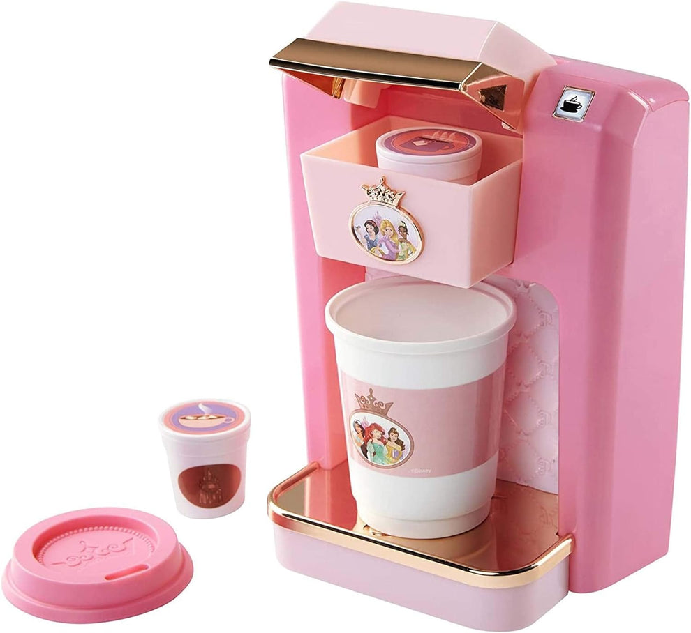 Disney Princess Play Gourmet Coffee Maker: Magical Pretend Play Set ...