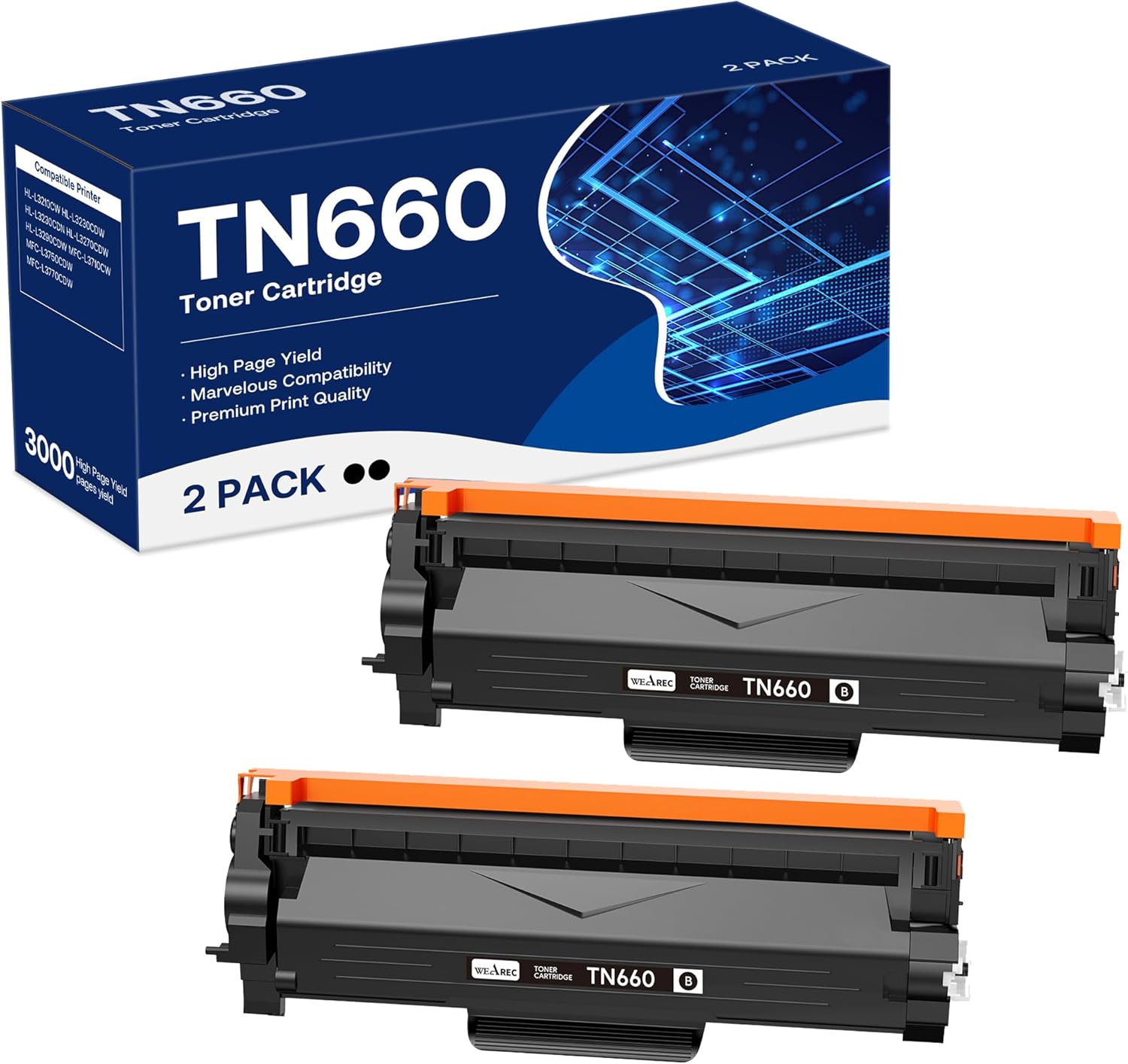 High-Yield TN660 Toner: Prints More, Saves More! – GearMustHave