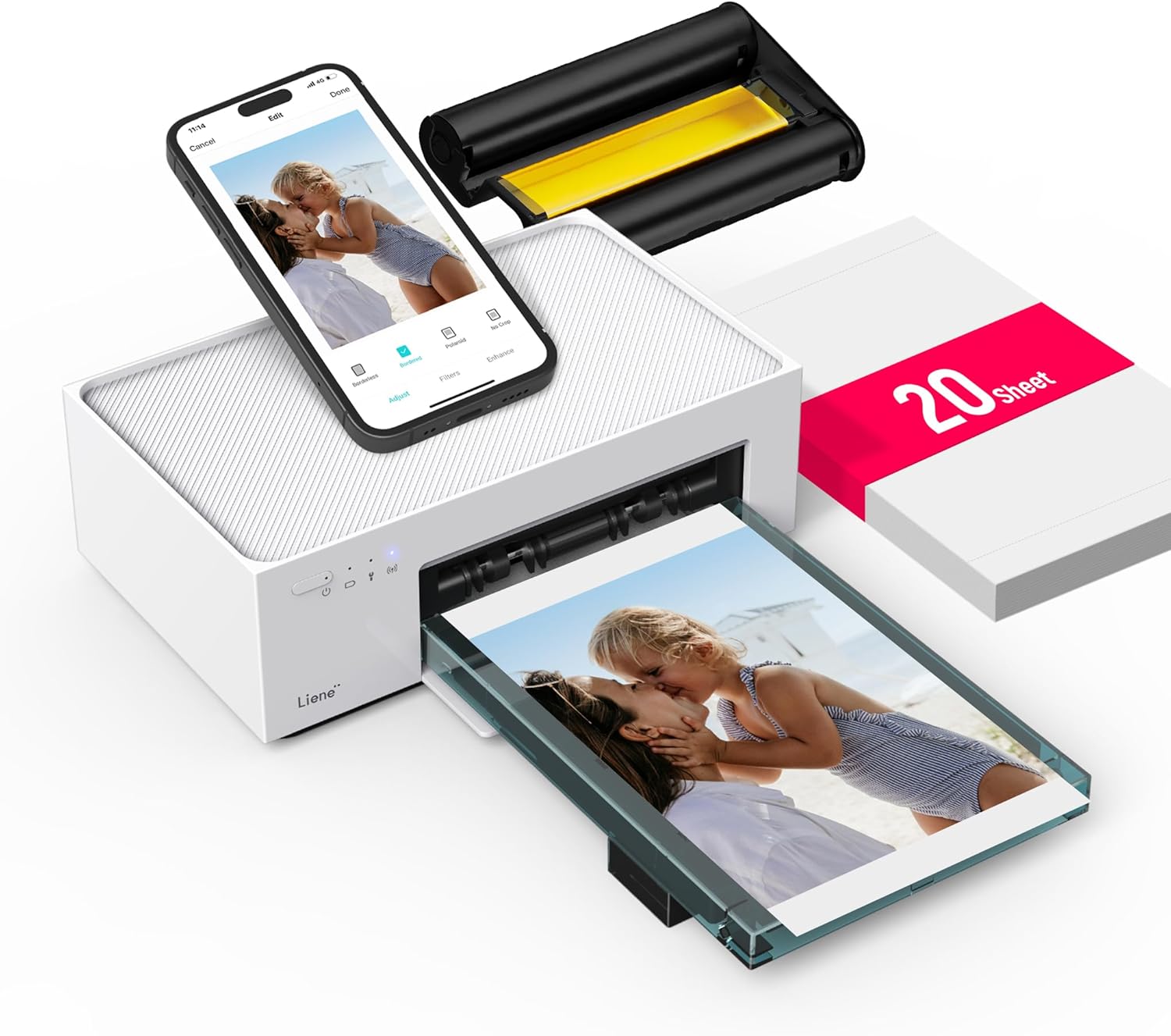 Liene Wi-Fi Photo Printer: Instant Full-Color Printing – GearMustHave