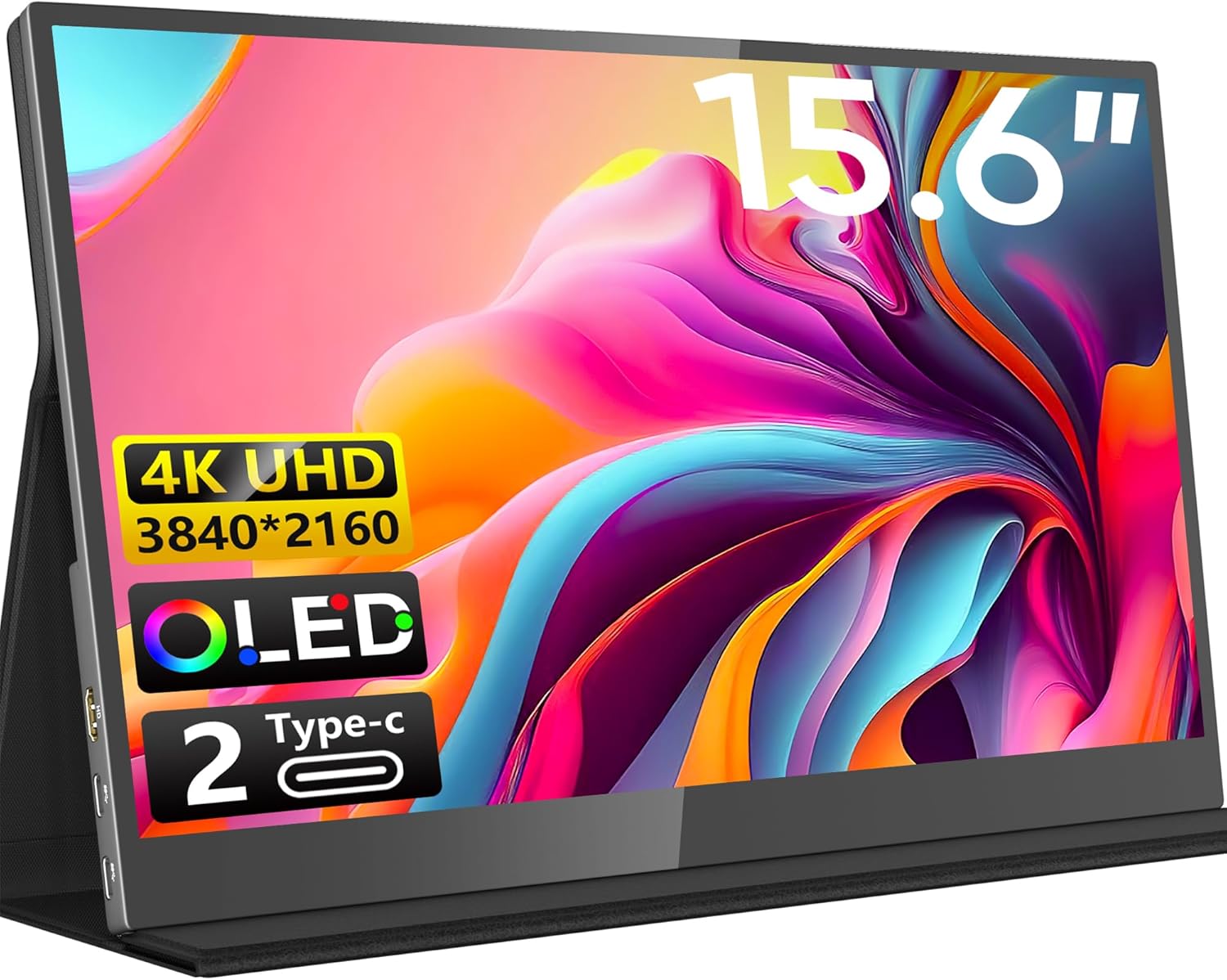 4K HDR OLED Portable Monitor - Immerse in Stunning Visuals! – GearMustHave