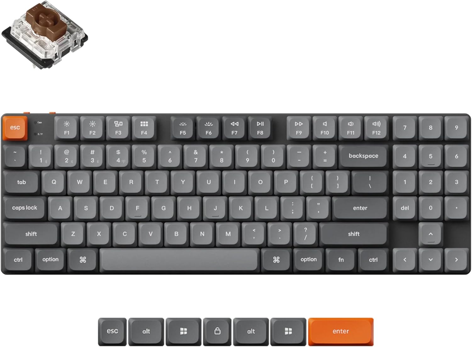 Keychron K13 Max Wireless RGB Mechanical Keyboard – GearMustHave