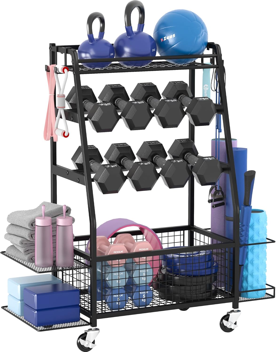 Home Gym Dumbbell Rack - Space-Saving Storage Solution – GearMustHave
