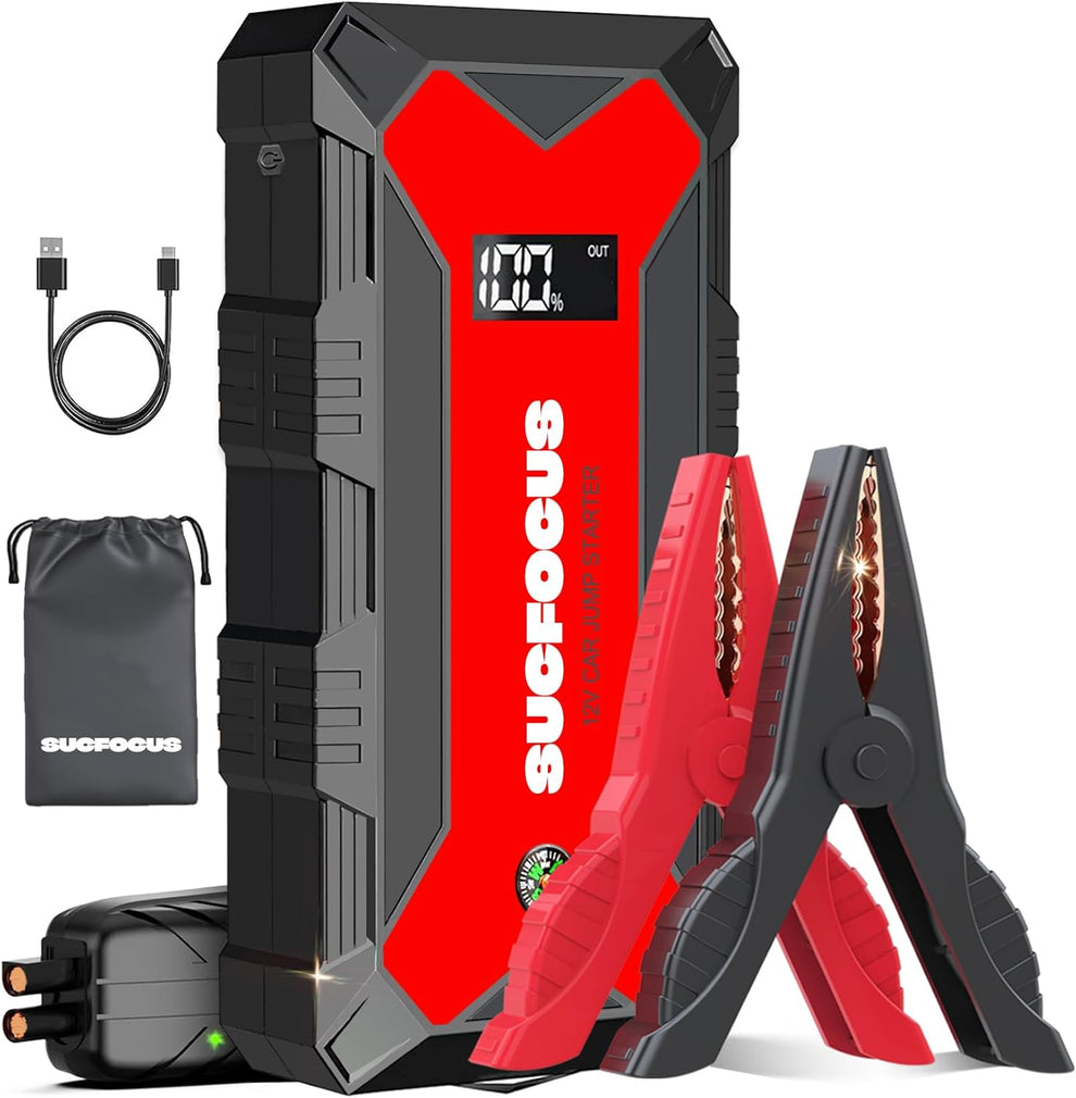 2500A Portable Jump Starter - Power Up Any Vehicle Fast! – GearMustHave