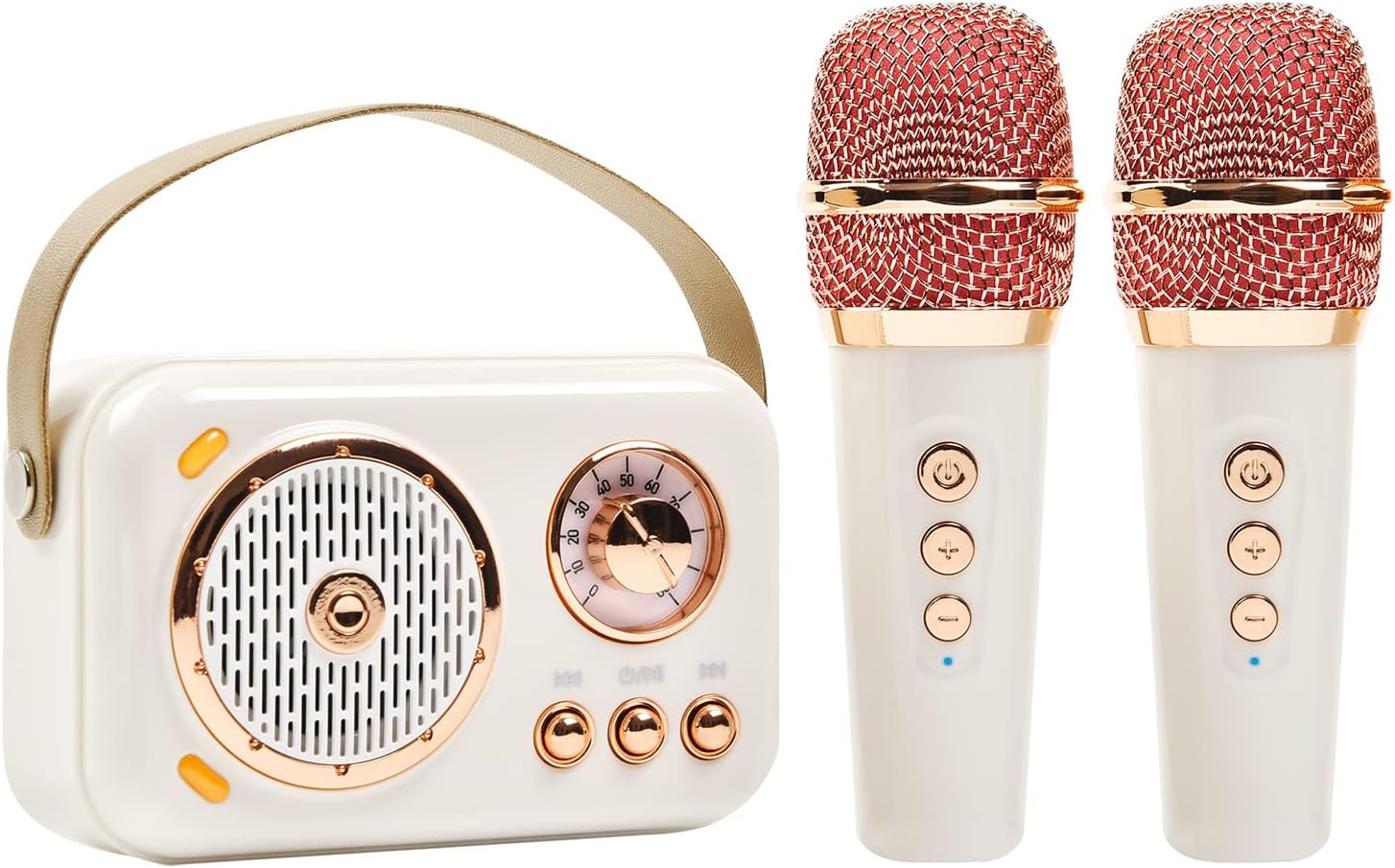Karaoke Fun Anywhere: Retro Bluetooth Mic Set by Aresrora – GearMustHave