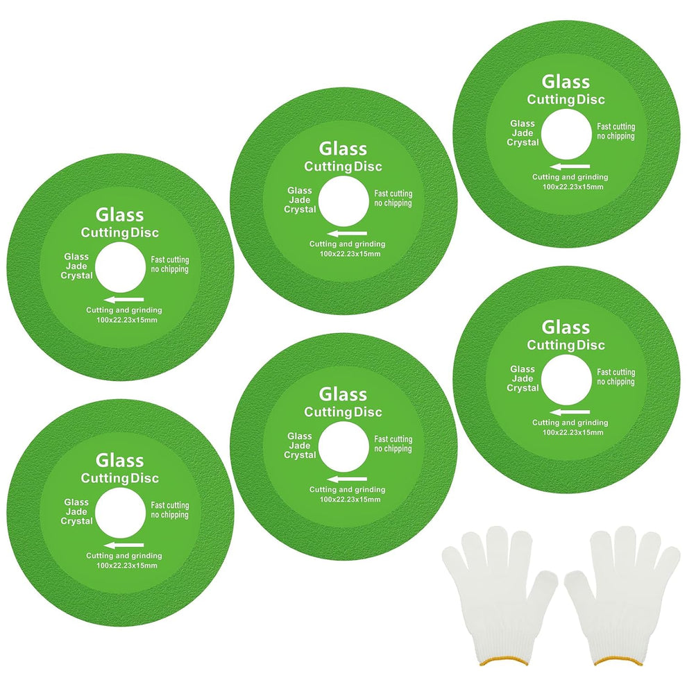 4 Inch Diamond Glass Cutting Disc Set – GearMustHave