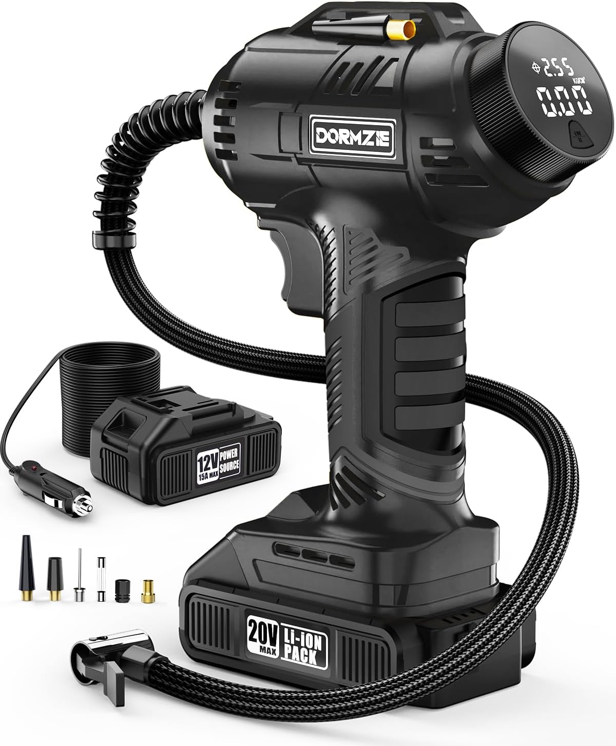 Portable Tire Inflator: 150 PSI Power Boost – GearMustHave