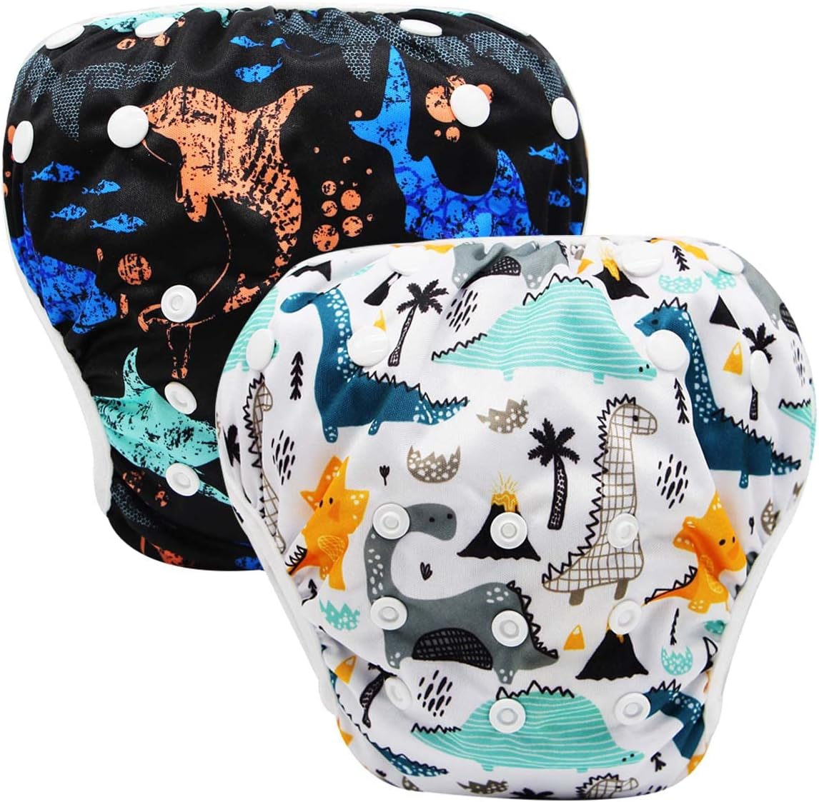 Reusable Waterproof Swim Diapers for 8-36lbs - Pack of 2 – GearMustHave