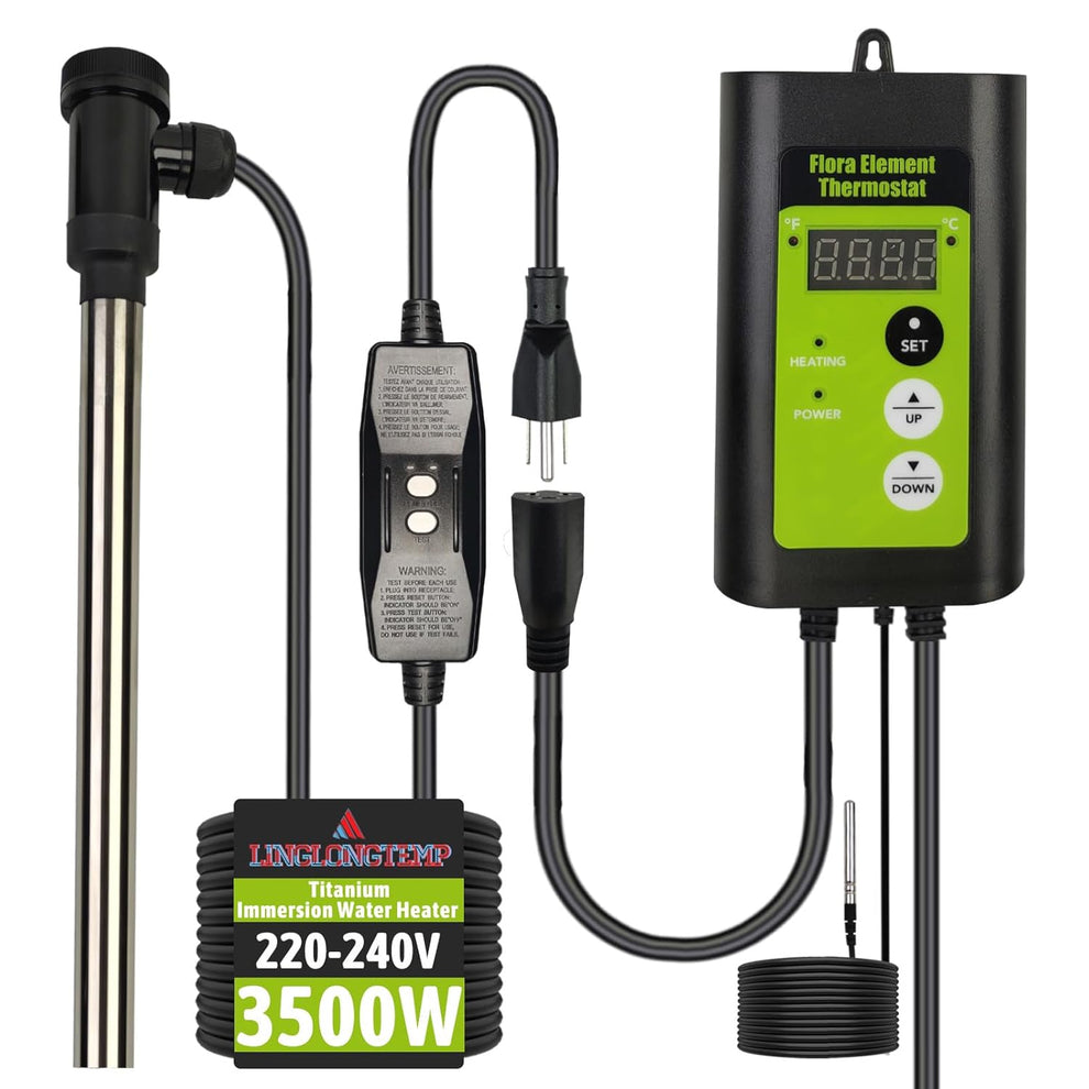 Titanium Submersible Pool Heater, 3500W - GFCI Protected – GearMustHave