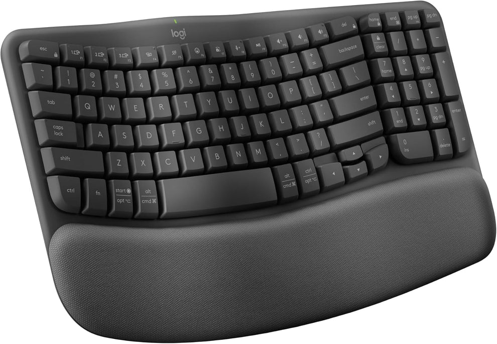 Logitech Wave Keys Ergonomic Keyboard - Natural Typing Bliss – GearMustHave