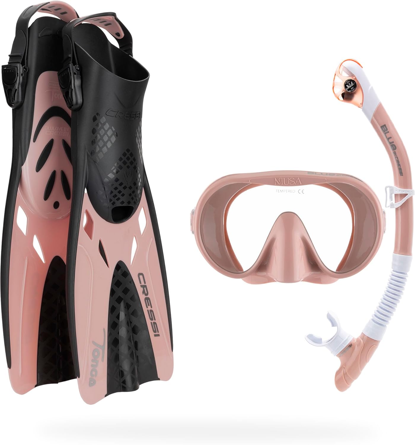 Cressi Snorkel Set - Easy Use & Lightweight - Italian Design – GearMustHave