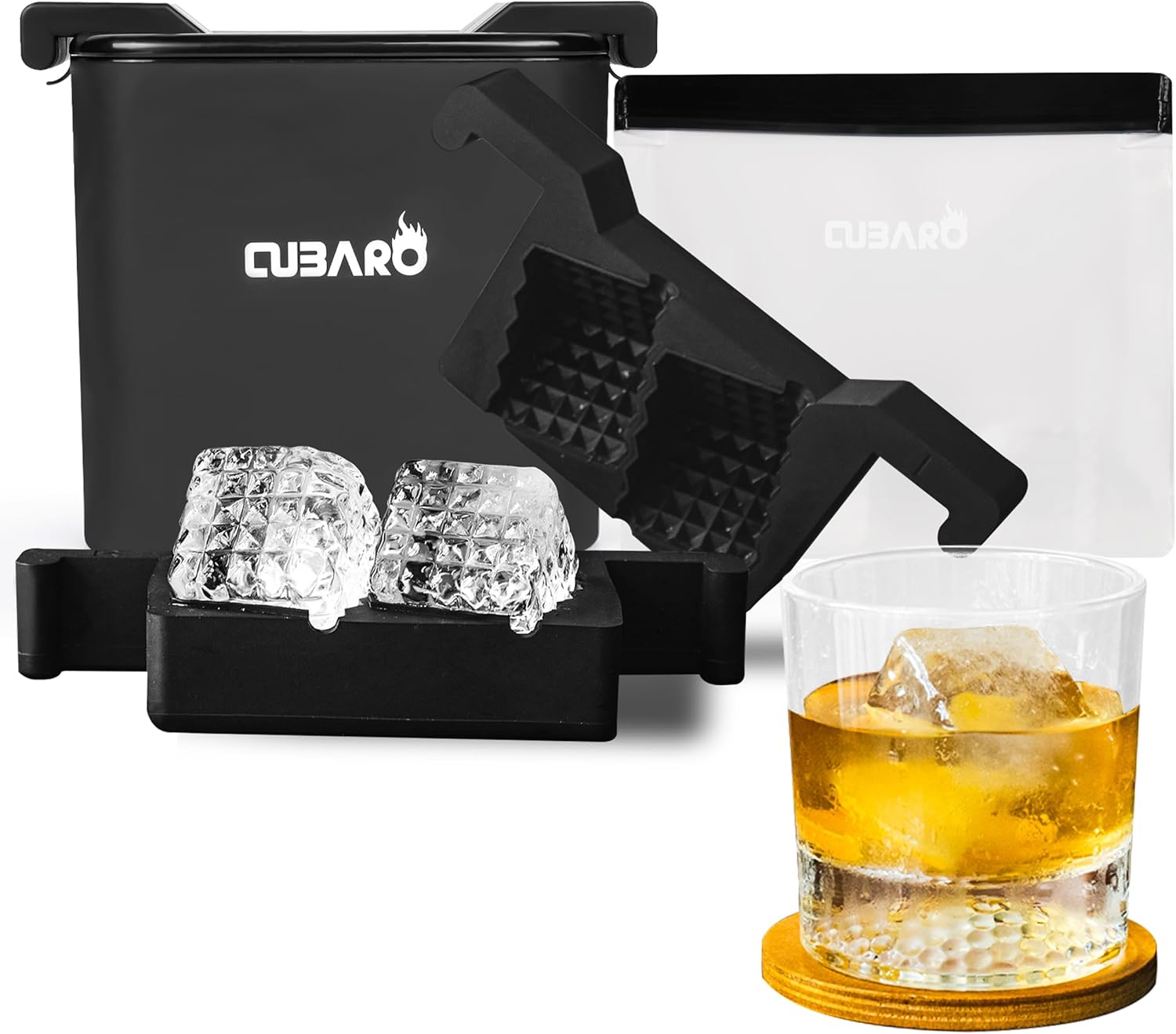 Crystal Clear Ice Balls for Drinks - CUBARO Ice Sphere Mold – GearMustHave