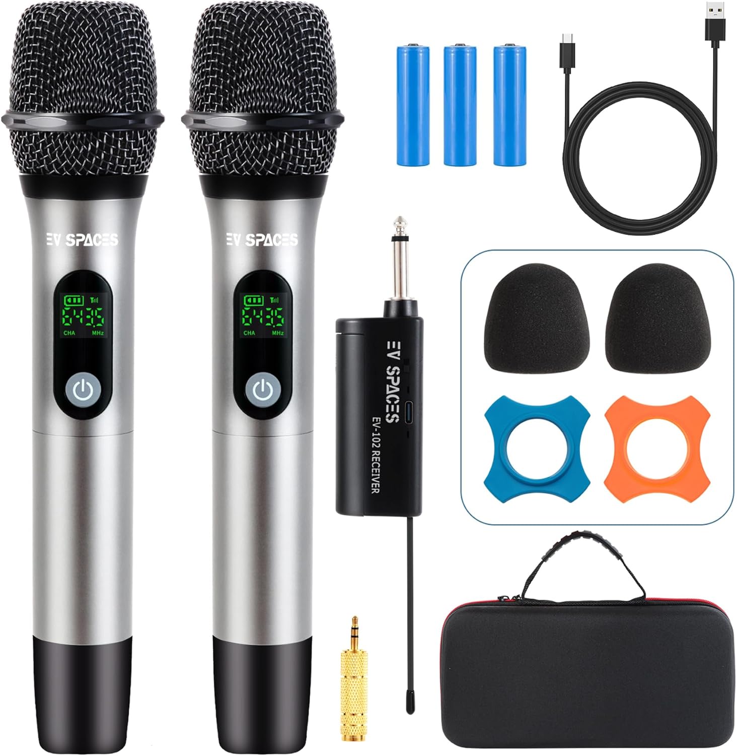 Long Range Dual Wireless Mics - EV SPACES – GearMustHave