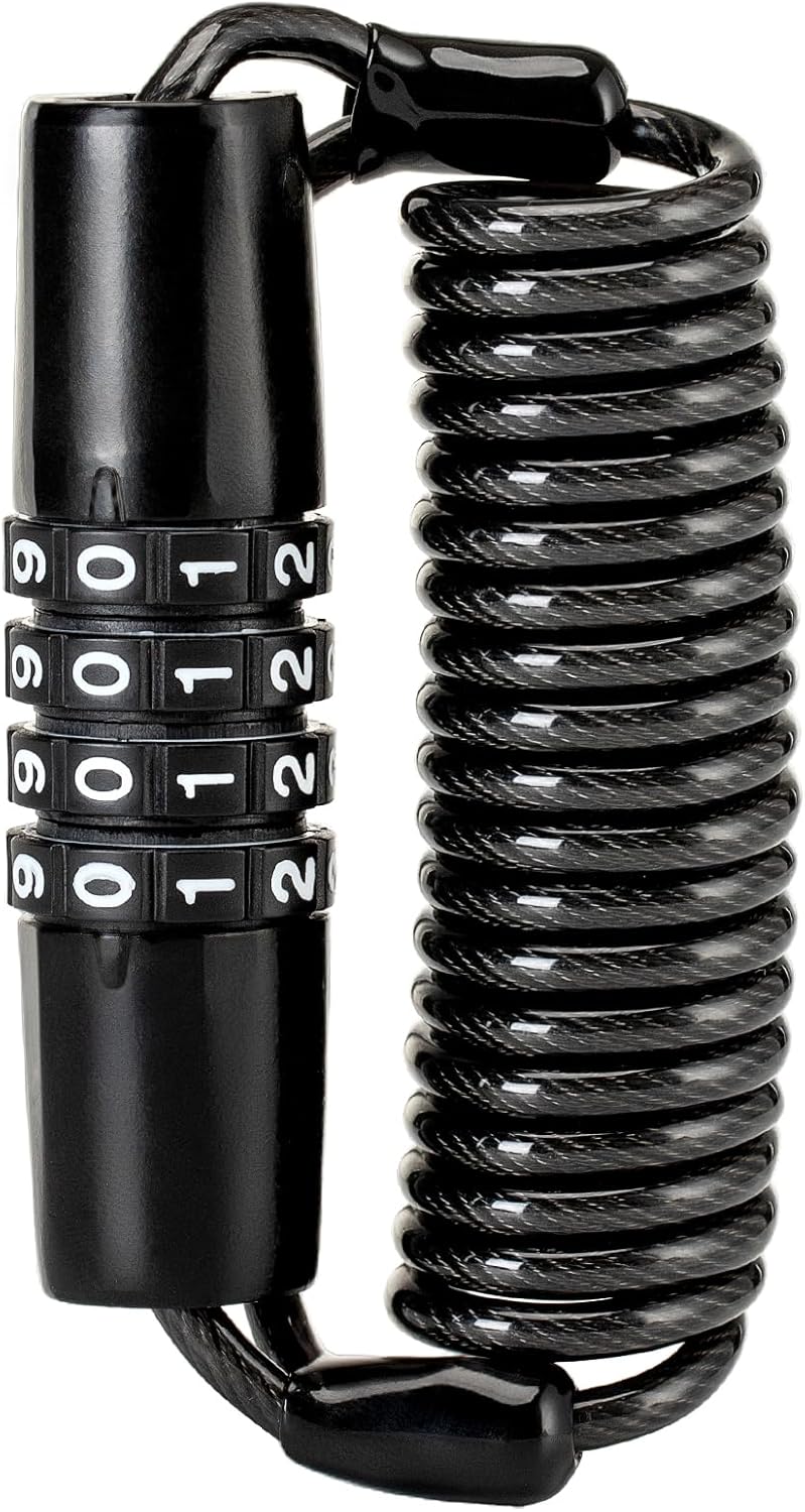 ROCKBROS 4-Digit Helmet & Gear Retractable Lock – GearMustHave