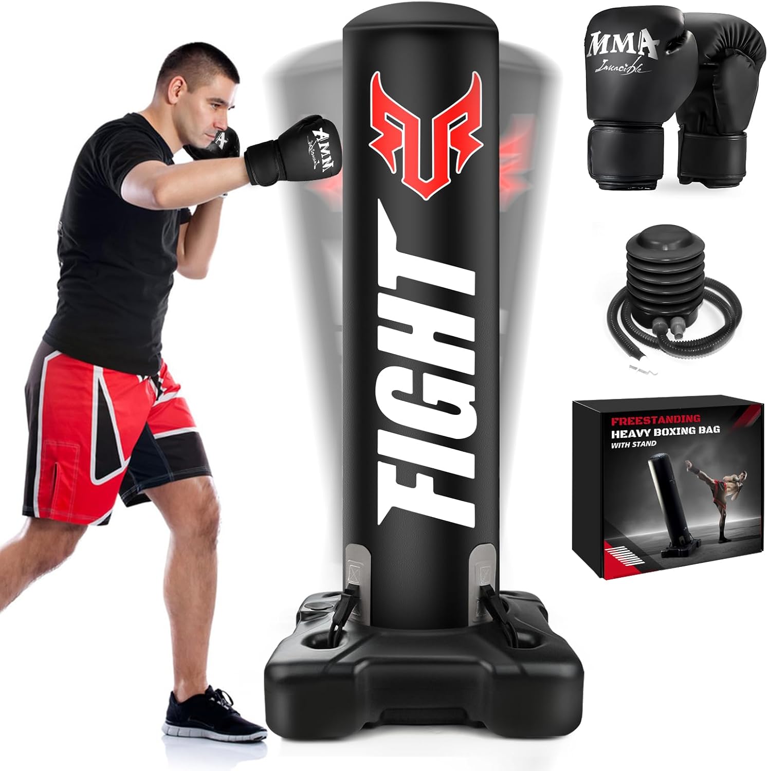 YORWHIN Upgraded Heavy Bag Set - Pro Boxing Training – GearMustHave
