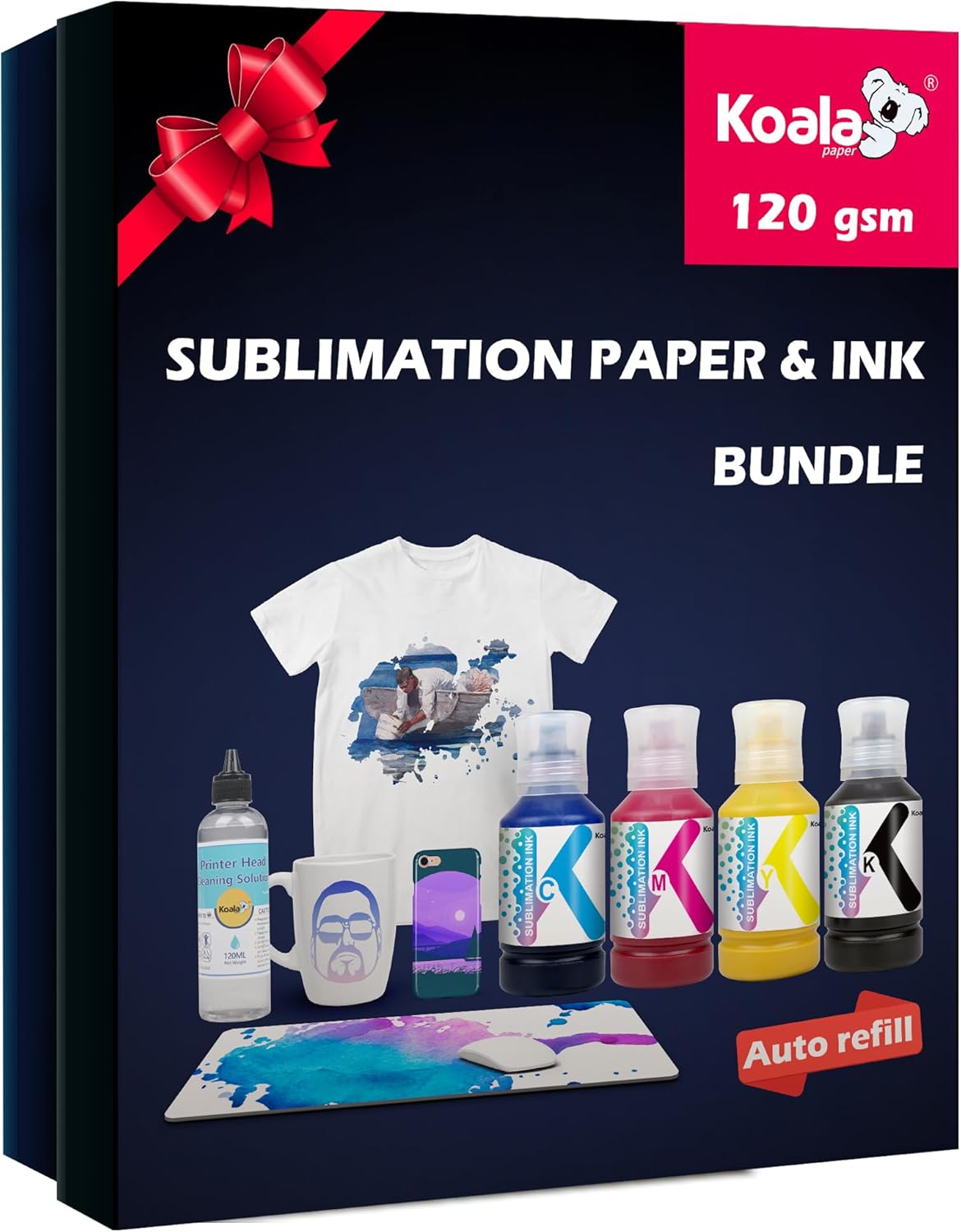 KOALA PAPER Sublimation Bundle: Print & Personalize with Ease ...