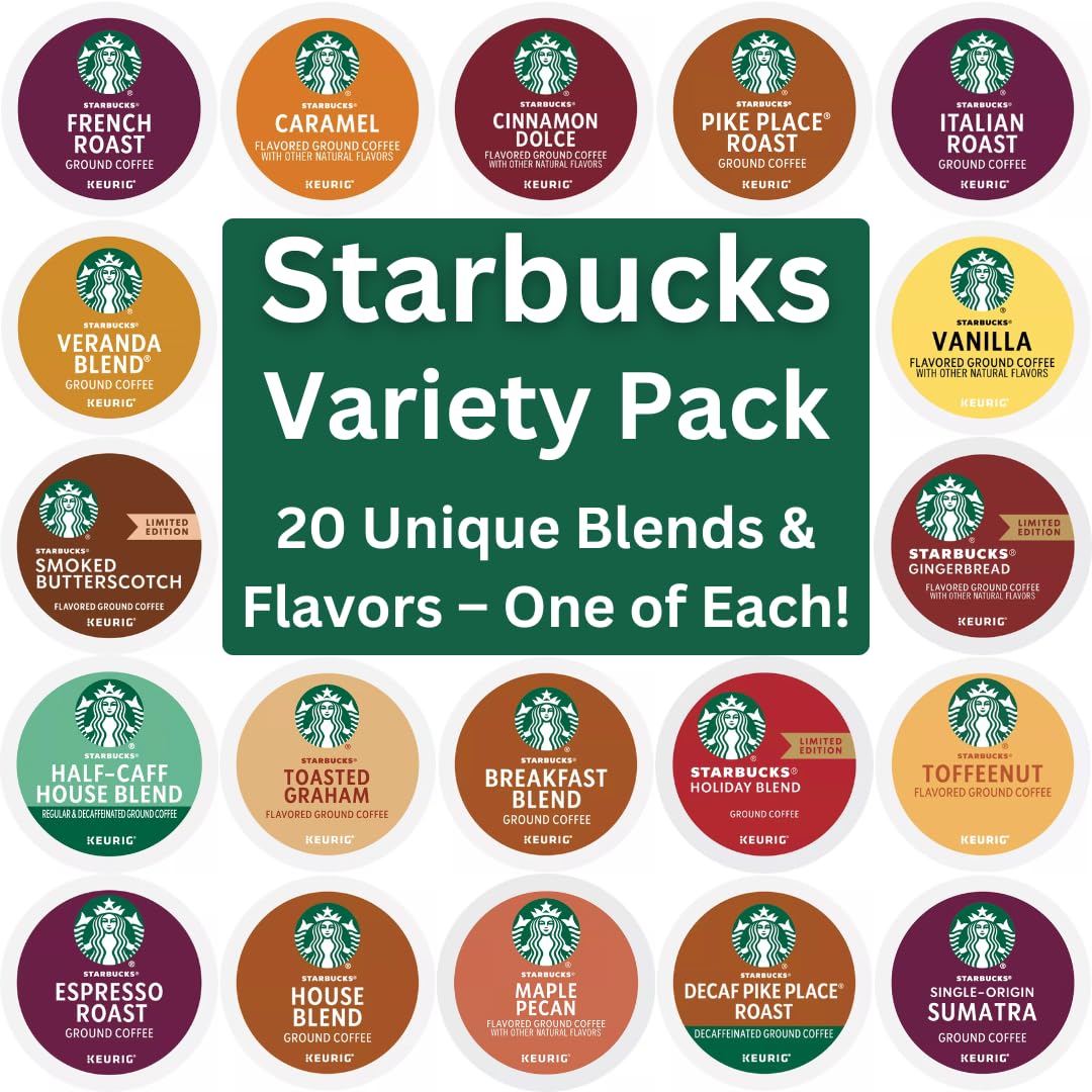 Discover 16 Starbucks Flavors with BREWANA Sampler! – GearMustHave