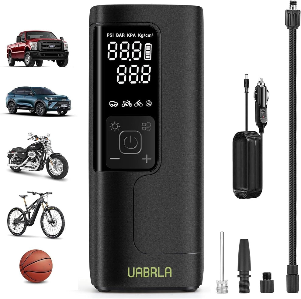 Fast Inflate Anywhere: 12V Cordless Air Compressor – GearMustHave