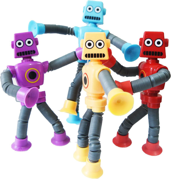 Flexible Robot Figures Set - Telescopic Fidget Toys – GearMustHave
