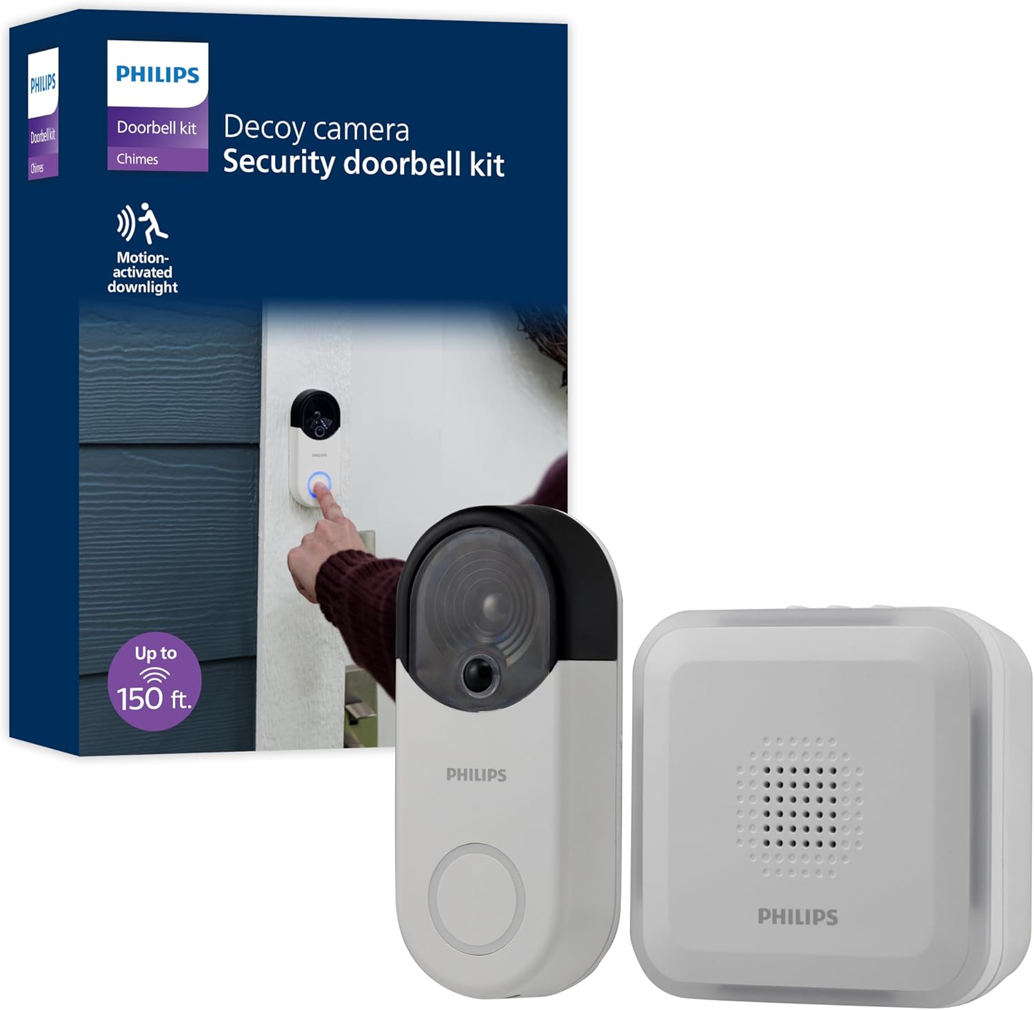 Philips Decoy Doorbell Kit: Motion Light, Wireless Cameras – GearMustHave